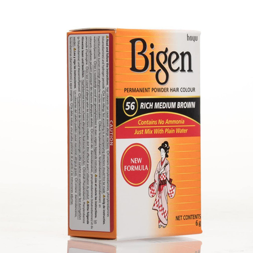 Bigen Hair Dye (56) Rich Medium Brown : Top Op Foods